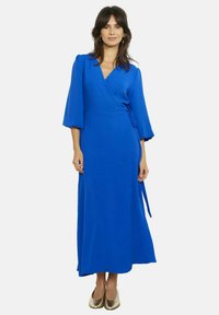 LolaLiza ELEGANT WRAP - Robe longue - electric blue/denim bleu - ZALANDO