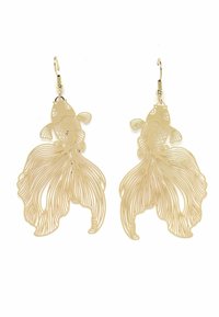 AVANT-GARDE PARIS HOLLOW FISH SHAPED - Örhänge - gold coloured ...