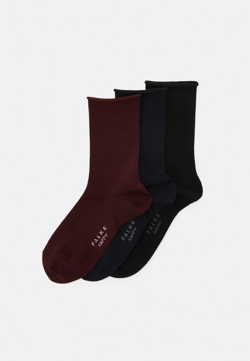 FALKE HAPPY GIFTBOX 3-PACK - Socken - Happy Giftbox 3-Pack/schwarz - Zalando.de