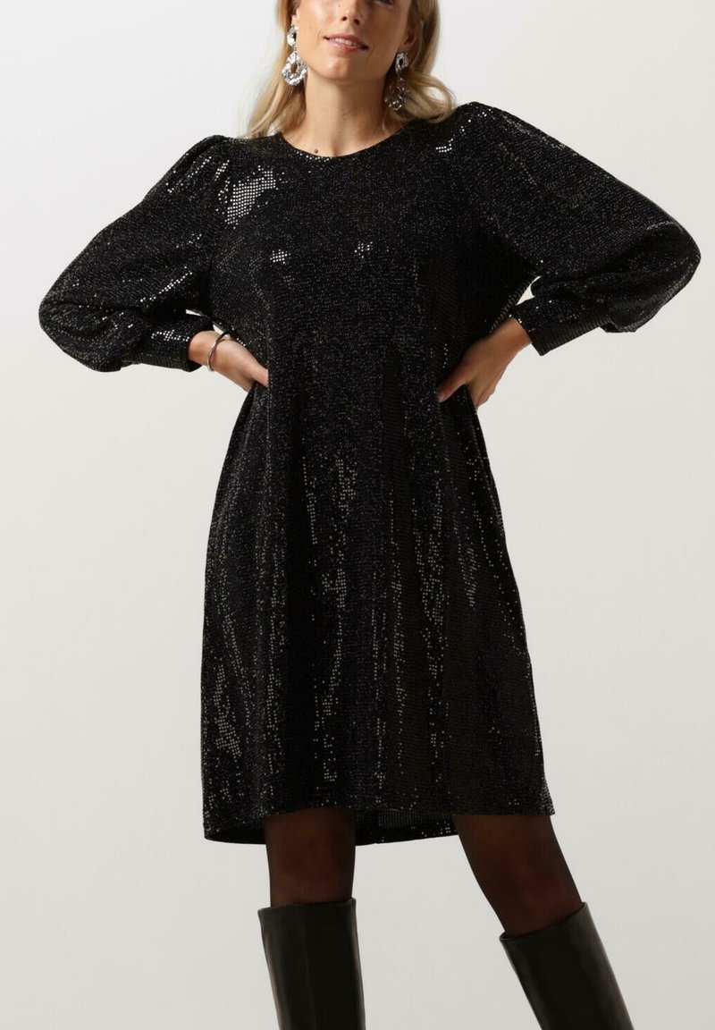 Minus MIDI JILANA - Cocktail dress / Party dress - zwart/black - Zalando