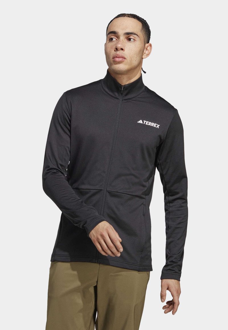 adidas Performance MT FULL Z - Fleecejacke - black/schwarz - Zalando.ch