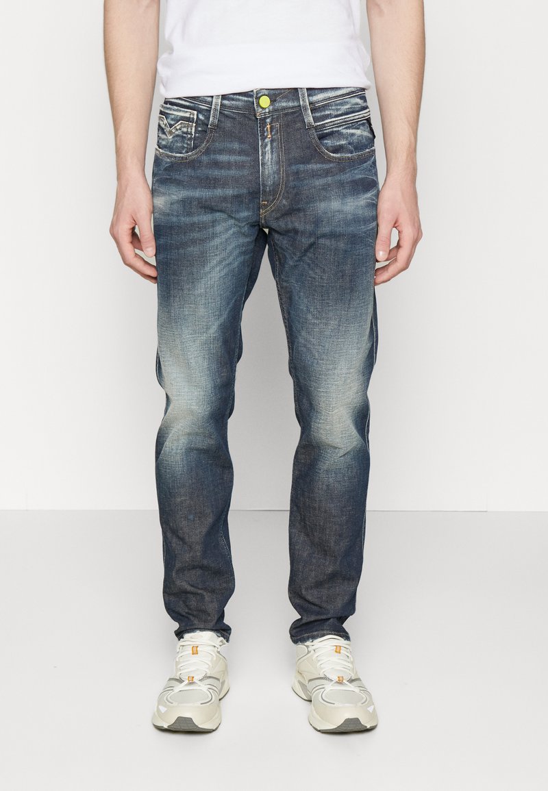 Replay ANBASS - Jeans slim fit - dark blue/blu scuro - Zalando.it