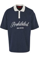 PROHIBITED Polo shirt - blue - Zalando