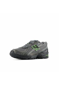 New Balance 740 - Baskets basses - black metallic alkaline green/noir ...