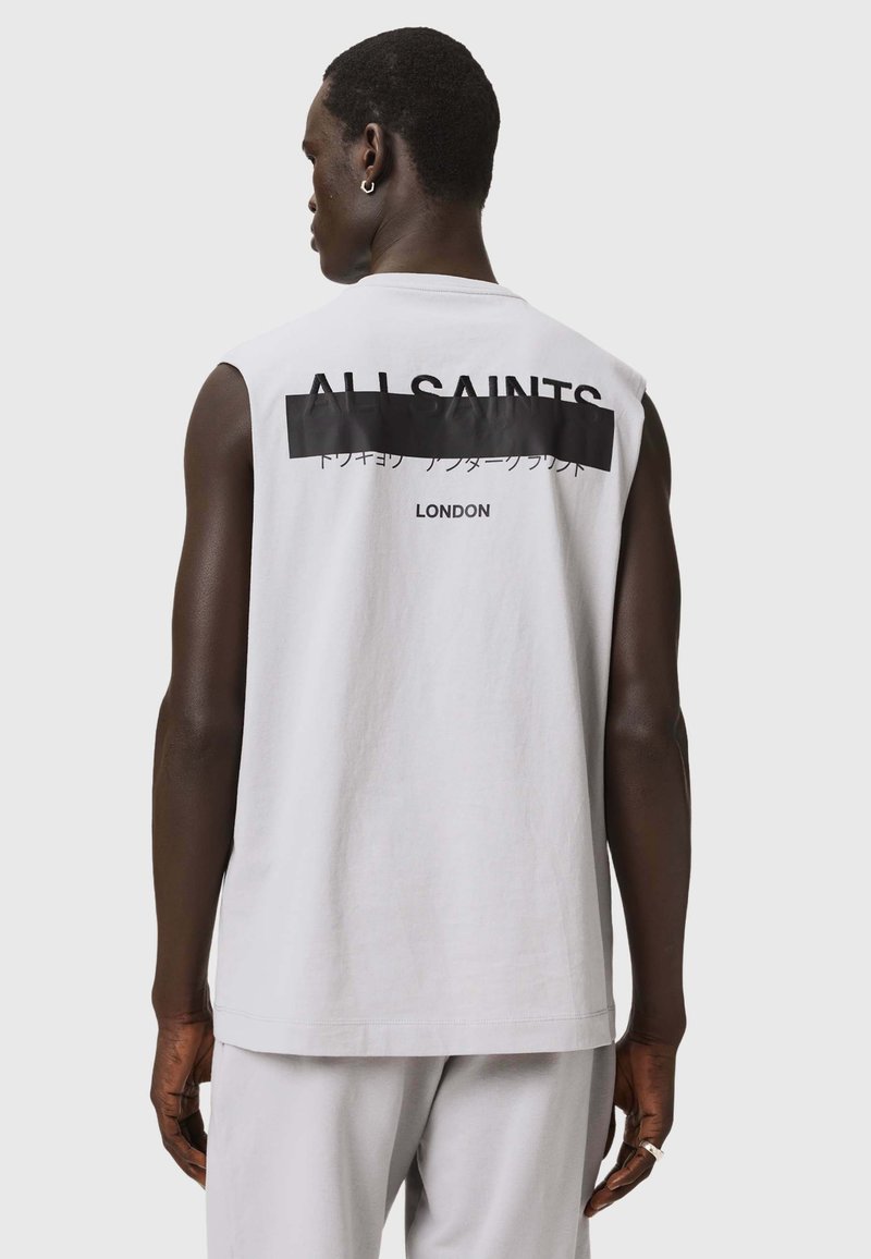AllSaints REDACT SL CREW - Top - pebble grey/grå - Zalando.dk
