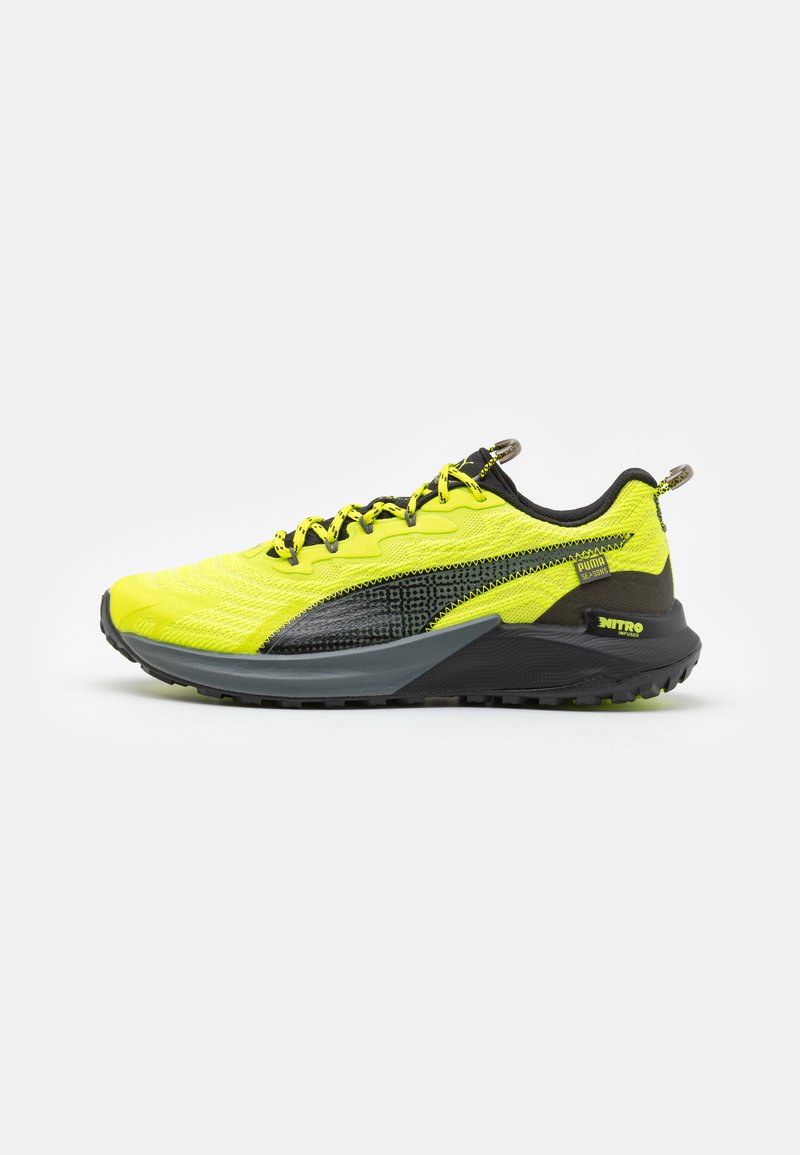 Puma FAST TRAC NITRO 2 - Løbesko trail - lime pow/electric lime/cool ...