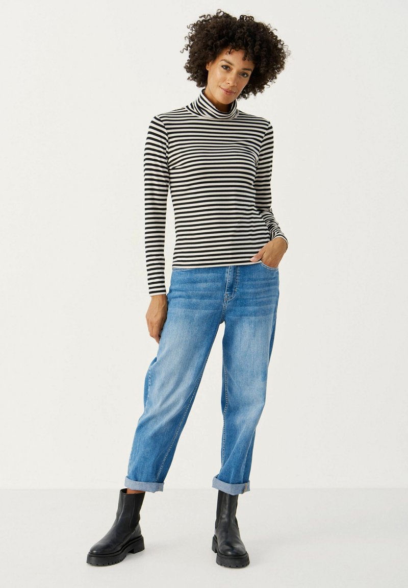 Part Two EFINASPW TS - T-shirt à manches longues - black stripe/noir ...