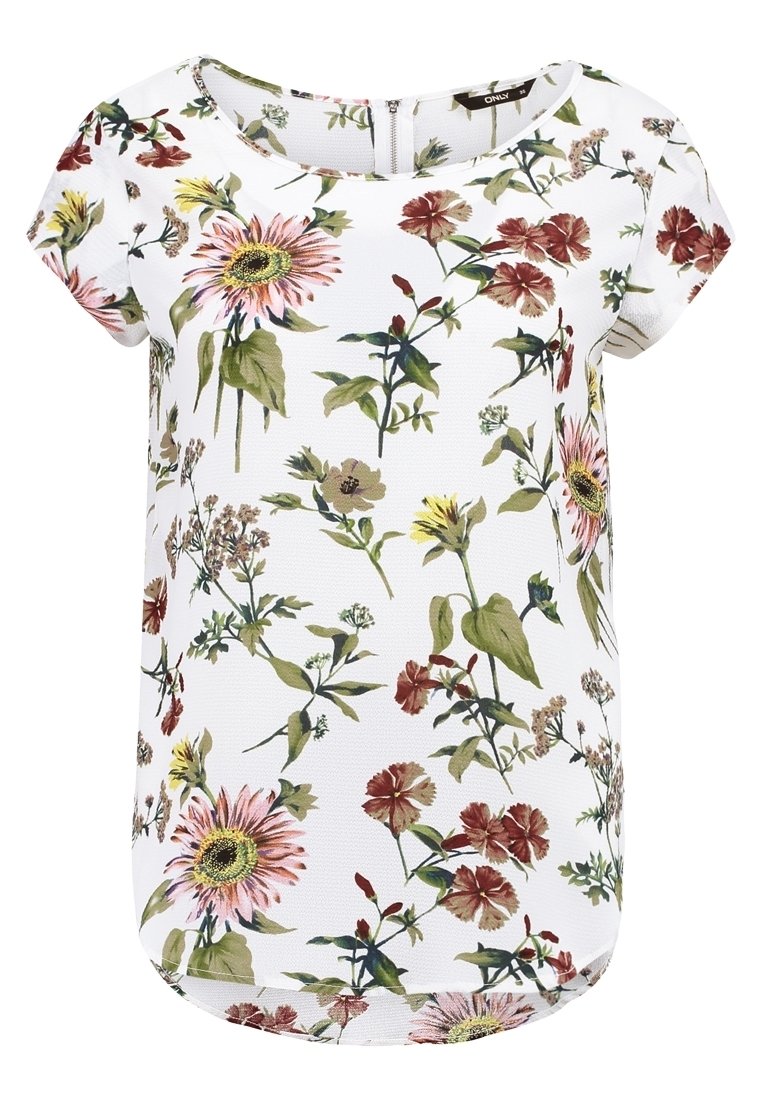 ONLY Blouse - white - (Pre-owned) - Zalando