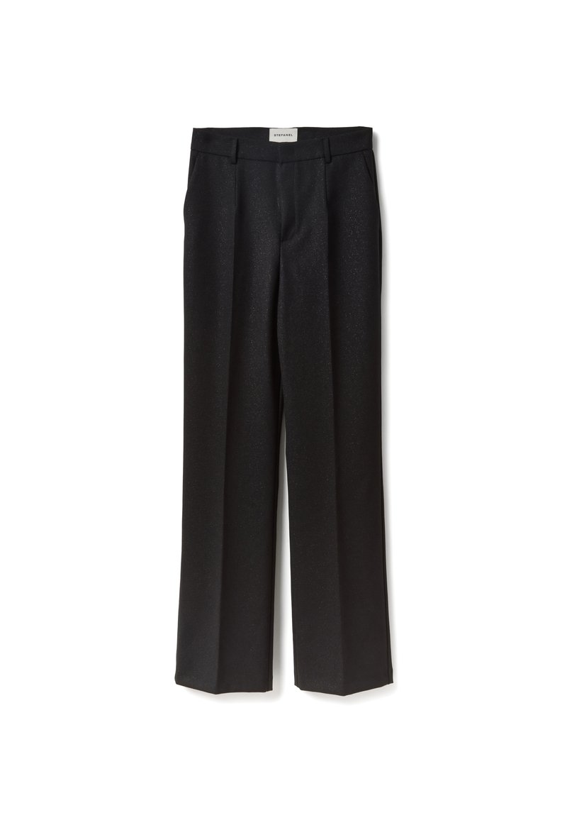 Stefanel STRAIGHT STRETCH - Stoffhose - gunmetal/grau - Zalando