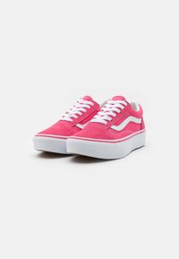 Vans OLD SKOOL PLATFORM - Trainers - pink - Zalando.co.uk