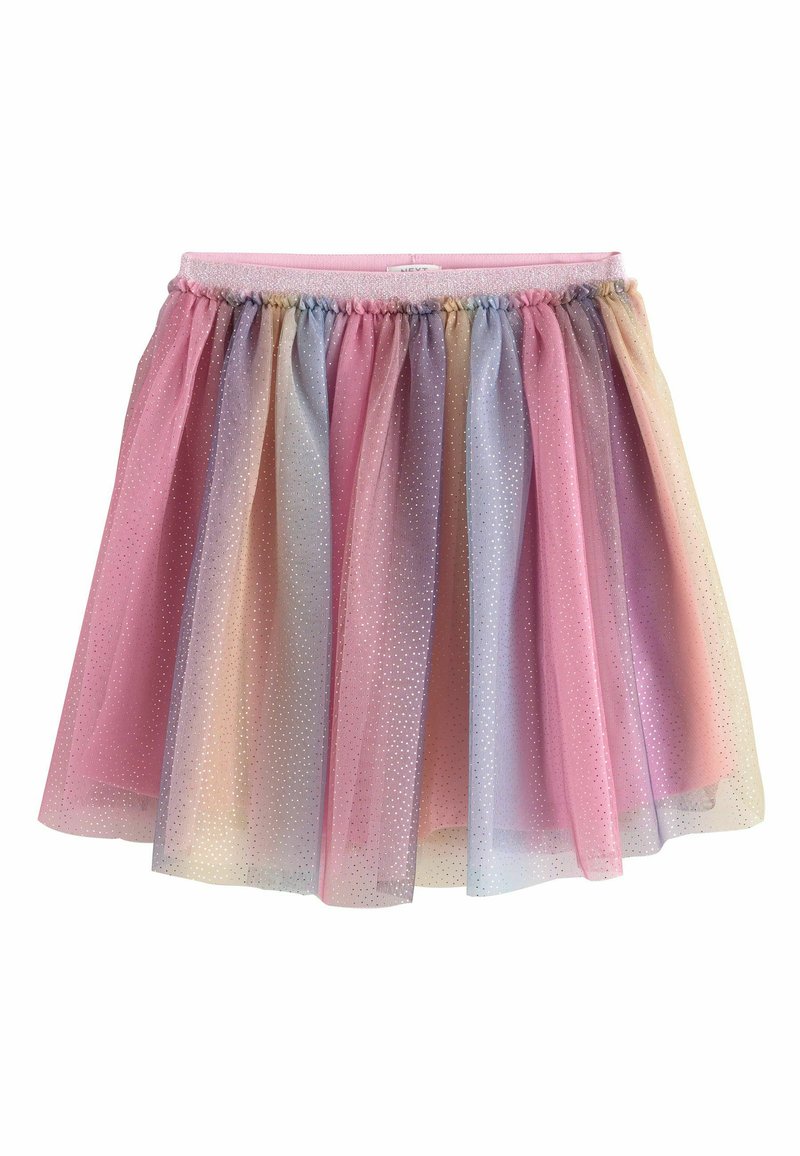 Next REGULAR FIT - MESH PULL ON SKIRT - Faltenrock - multi rainbow ...