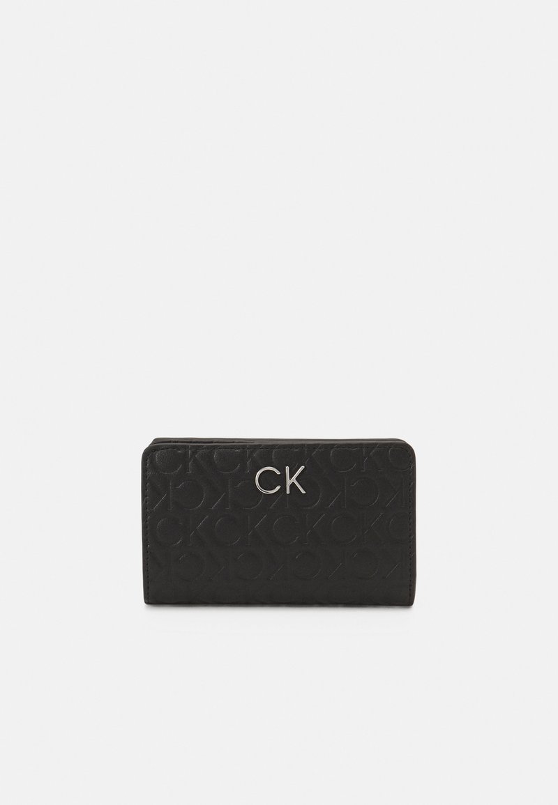 Calvin Klein LOCK BIFOLD MONO - Wallet - black - Zalando