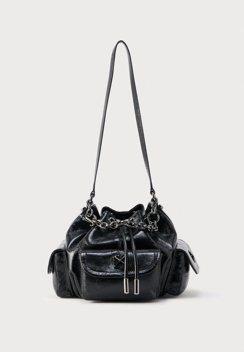 OFF-WHITE DUMBO BUCKET BAG - Handbag - black - Zalando