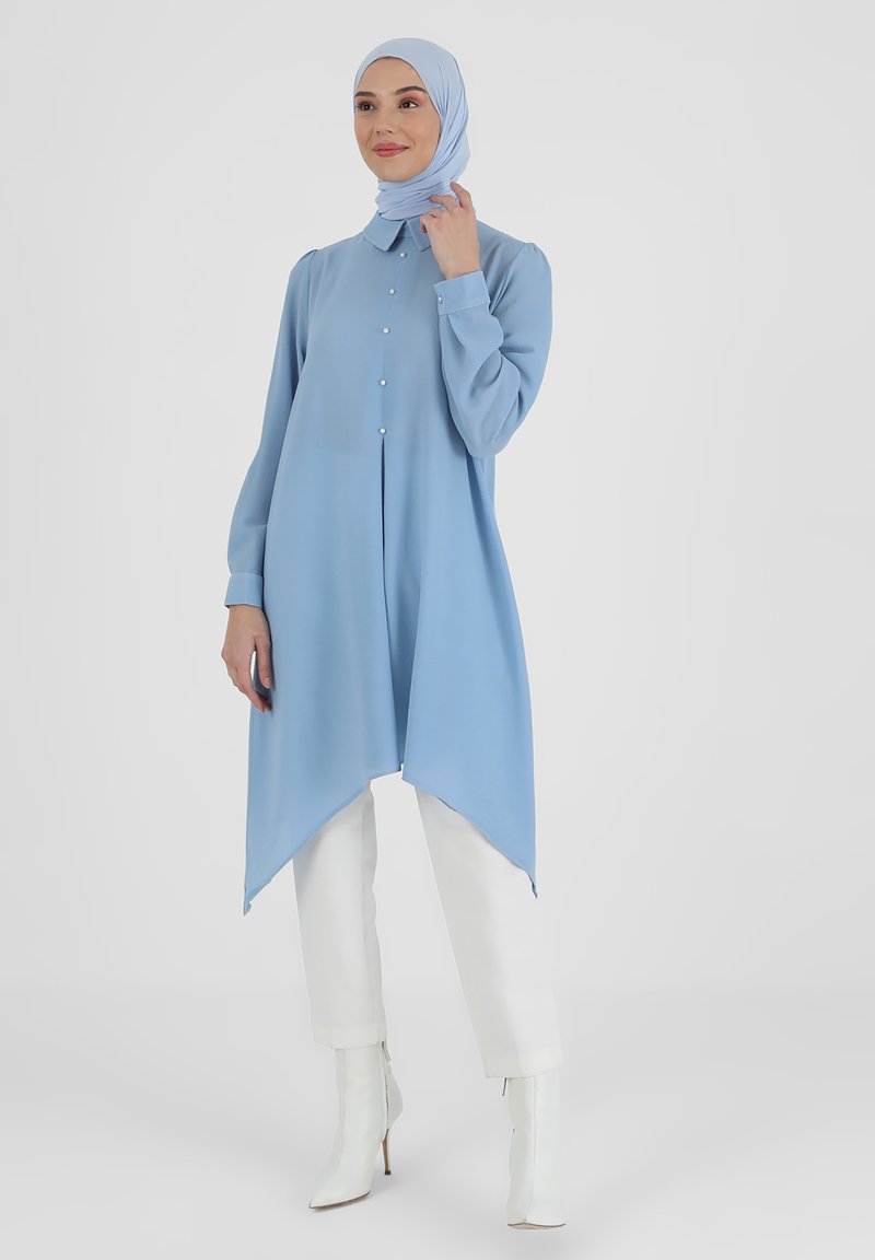 Modanisa Tunika/niebieski - Zalando.pl