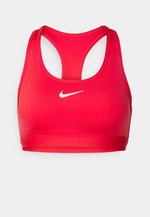 Nike Performance BRA - Sport-bh met medium support - red white/rood ...