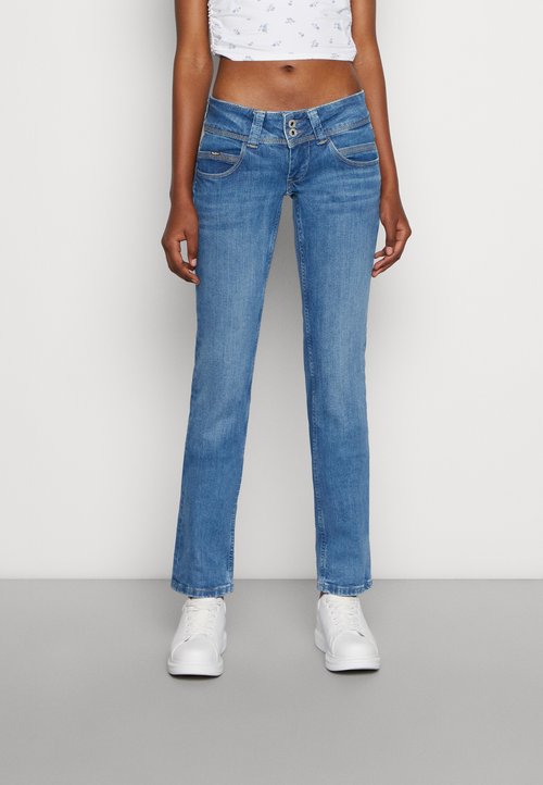 Pepe Jeans VENUS - Jeans Straight Leg - denim/light-blue denim - Zalando.ch