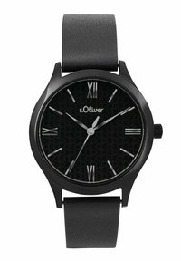 s.Oliver Watch - schwarz/black - Zalando