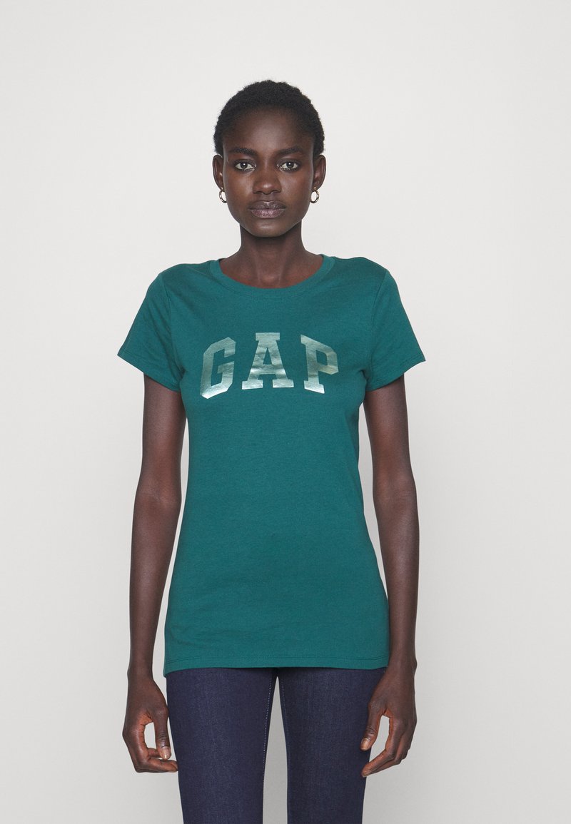 Gap Tall TEE - T-Shirt print - junebug shine/dunkelgrün - Zalando.ch