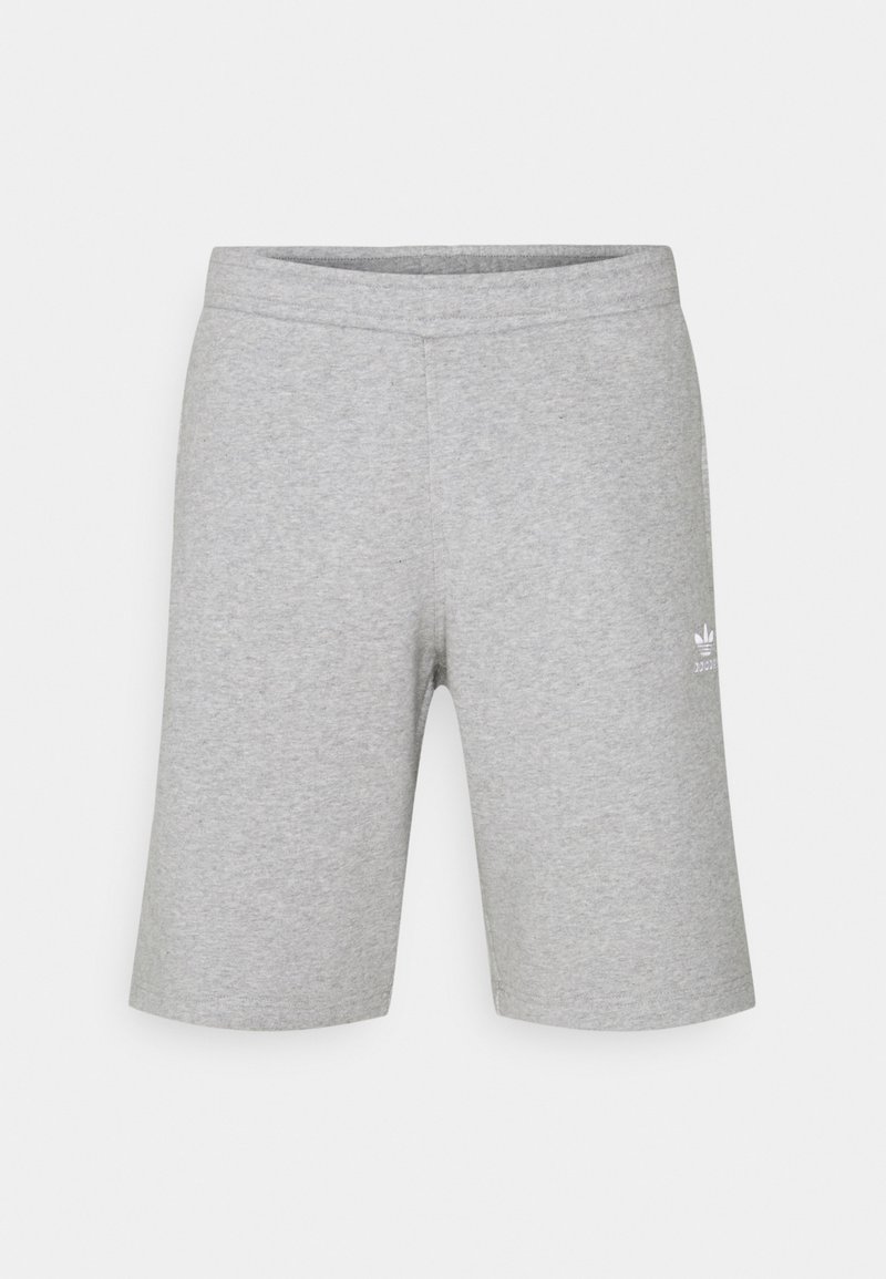 adidas Originals ESSENTIAL - Shorts - medium grey heather/mottled grey ...