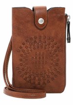 SURI FREY RUBY - Phone case - cognac/dark brown - Zalando.de