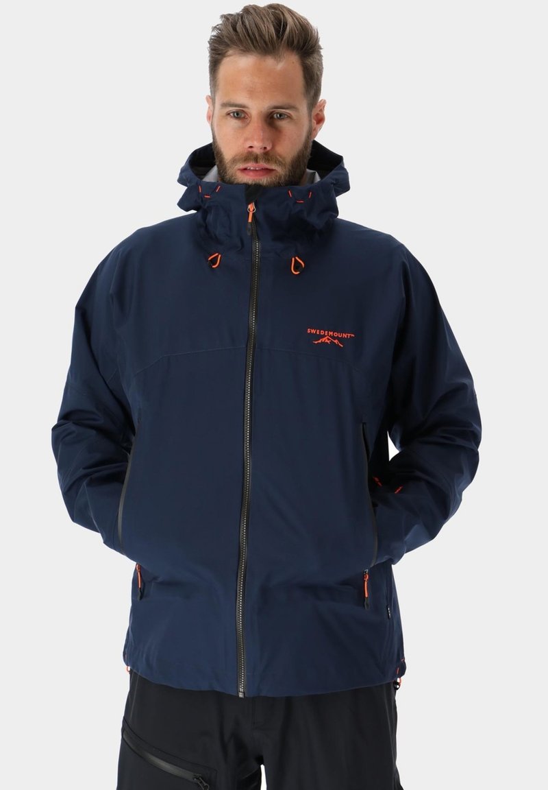 Swedemount HIMALAYA SHELL - Soft shell jacket - dk navy orange/dark blue - Zalando.ie