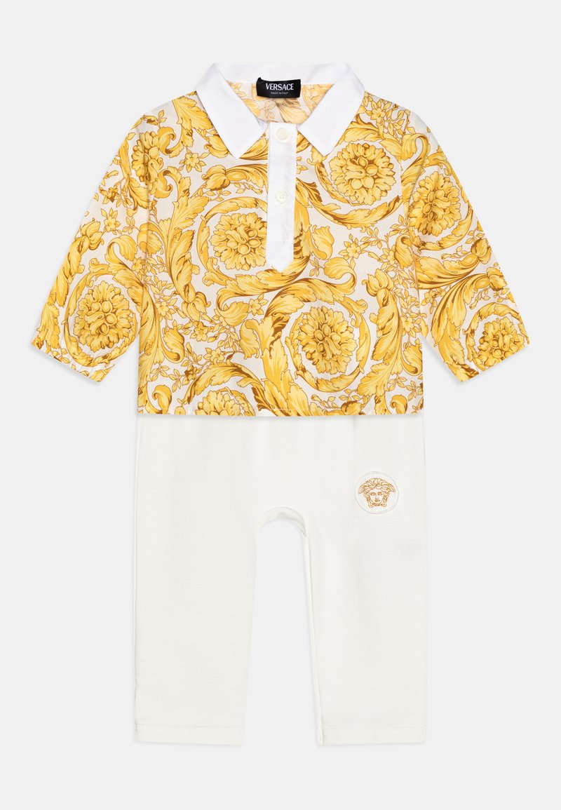 Versace BABY BAROCCO UNISEX SET - Pluus - white/gold/valge - Zalando.ee