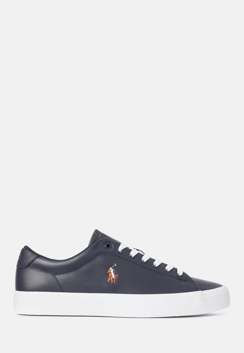 Polo Ralph Lauren LONGWOOD LEATHER TRAINER - Trainers - hunter navy ...