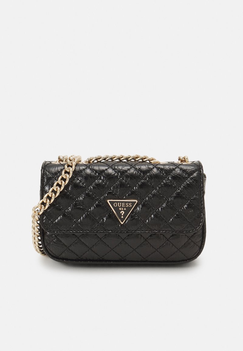 Guess SPARK MICRO MINI - Across body bag - black - Zalando