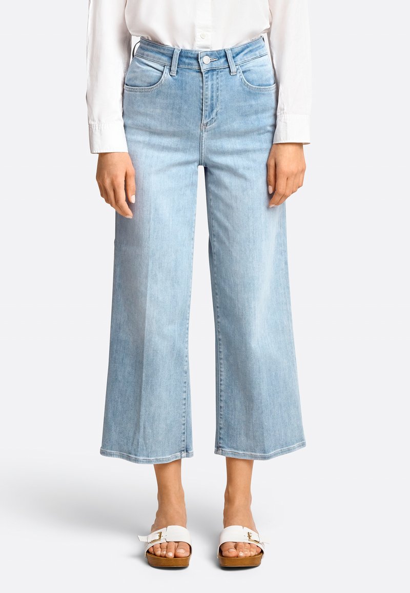 Rich & Royal Vaqueros a campana - denim blue/blue denim - Zalando.es
