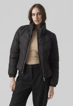 Vero Moda VMLIGA SHORT JACKET - Allvädersjacka - black/svart - Zalando.se