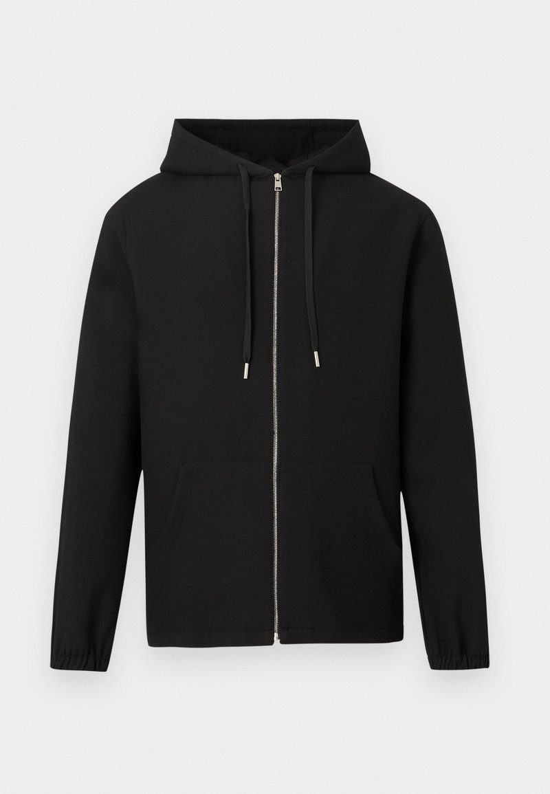 sandro JOKER - Bluză de molton cu fermoar - noir/negru - Zalando.ro