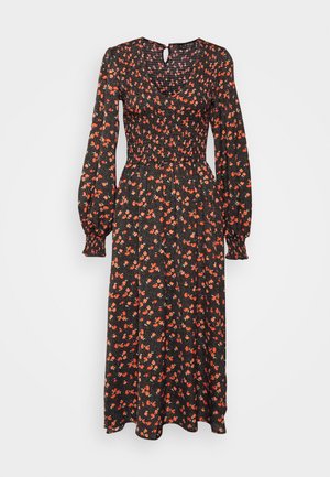 usha USHA QISHA - Robe de jour - schwarz mehrfarbig/noir - ZALANDO.FR