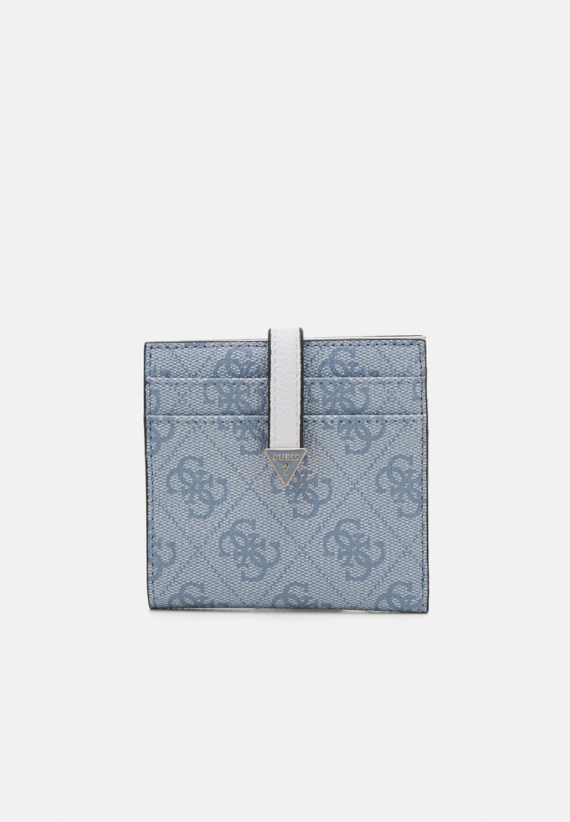 Guess LAUREL TAB CARD CASE - Visitenkartenetui - light blue/hellblau ...