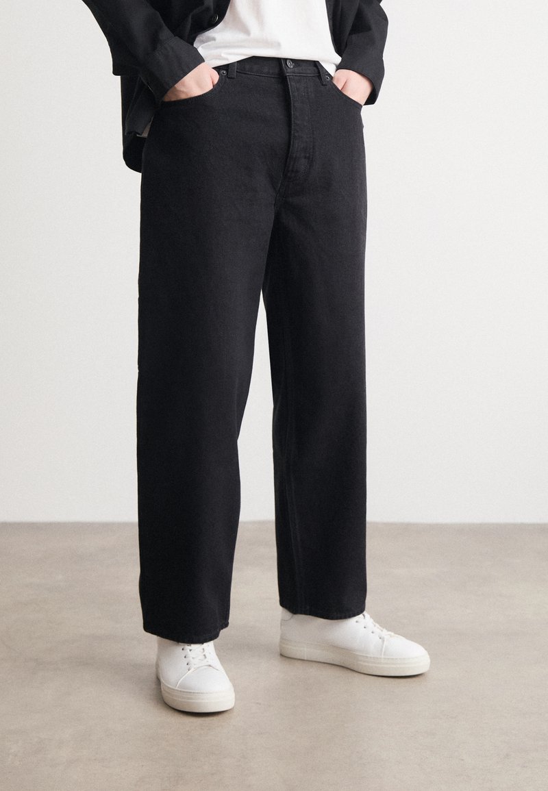 HUGO CARPENTER - Jeans Relaxed Fit - black/sort - Zalando.dk