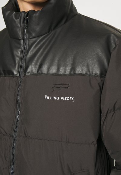 Filling Pieces PUFFER JACKET - Winterjacke - black/schwarz - Zalando.at