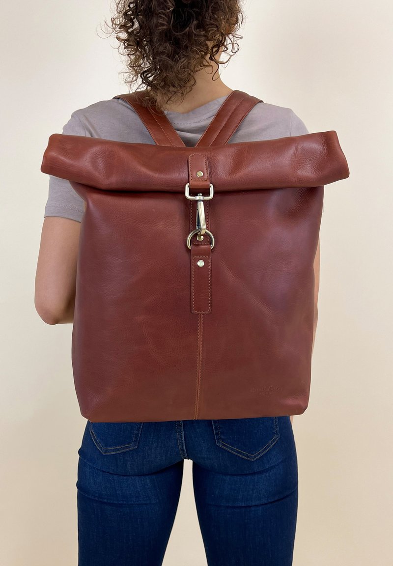 Gusti Leder LENNES - Rucksack - brown - Zalando.ie