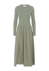 InWear DAGNAMA - Gebreide jurk - agave green/olijfgroen - Zalando.nl