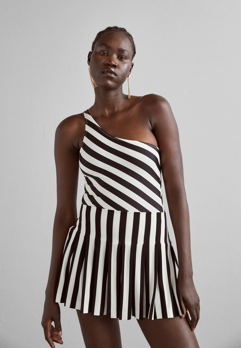 Norma Kamali ONE SHOULDER MIO - Top - beige - Zalando.nl