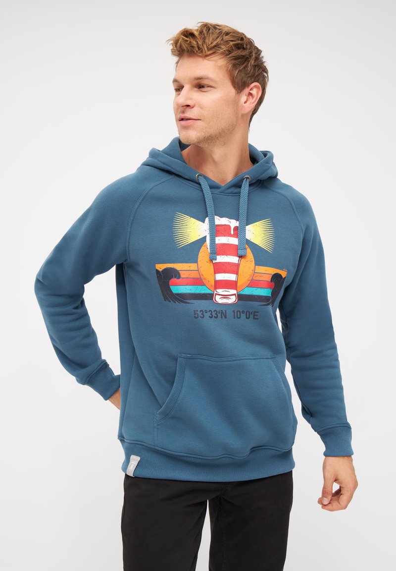 Derbe LEUCHTBIER - Sweater - orion blue/meerkleurig - Zalando.nl
