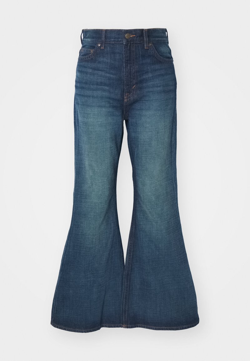 Weekday GROVE BAGGY FLARED - Jeans Relaxed Fit - medium dusty blue/blau ...