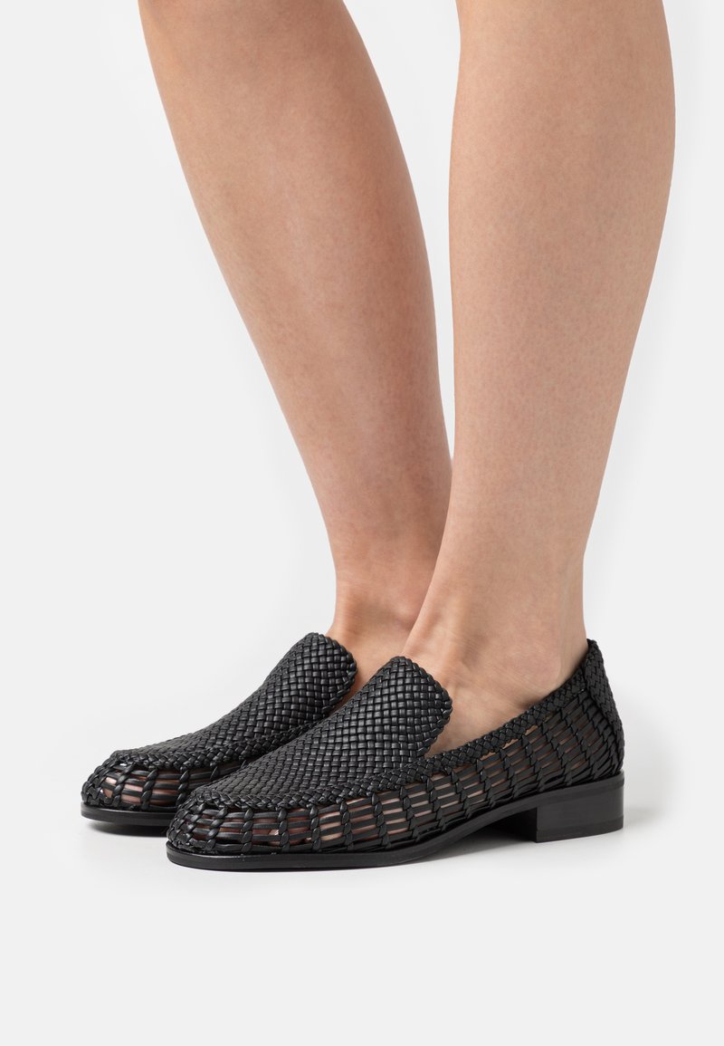 rag & bone SID WOVEN LOAFER - Slipper - black/schwarz - Zalando.de