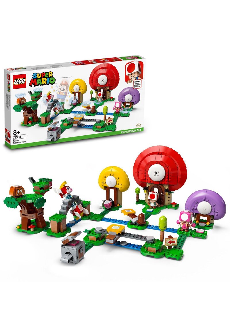 LEGO 71368 SUPER MARIO TOAD’S TREASURE HUNT EXPANSION SET - Blokken ...