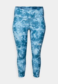 The North Face PLUS FLEX HIGH RISE PRINT - Retuusid - mallard blue ...