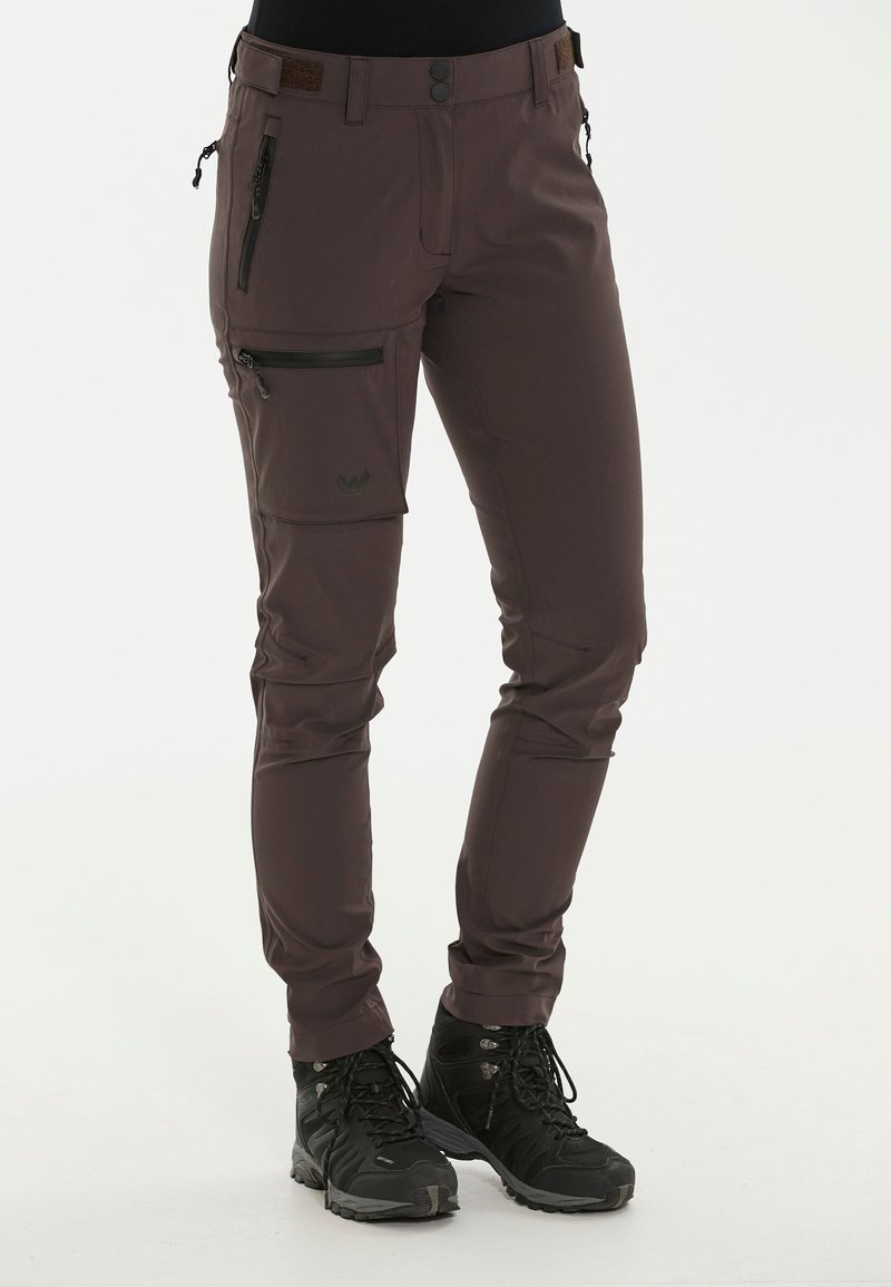 Whistler SEYMOUR - Outdoor trousers - shale mud/brown - Zalando.de