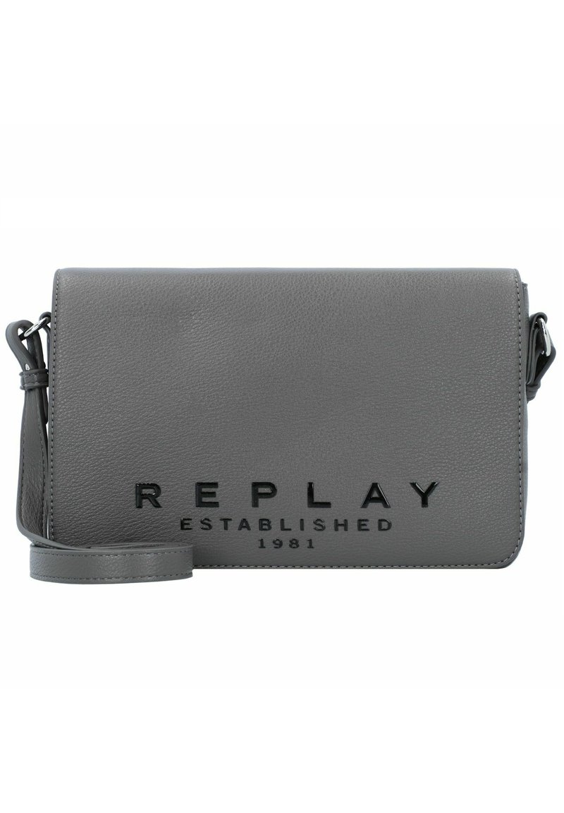 Replay Across body bag - dark grey/grey - Zalando.de