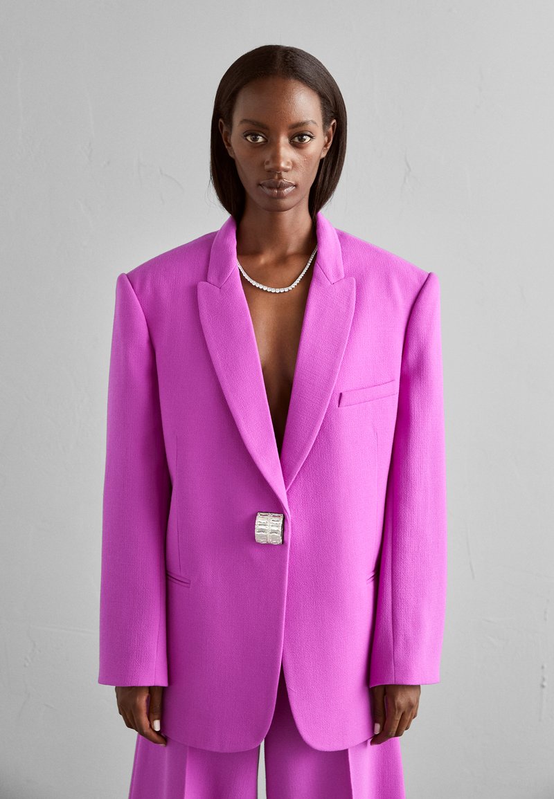 David Koma OVERSIZED JACKET - Blazer - violet/pink - Zalando