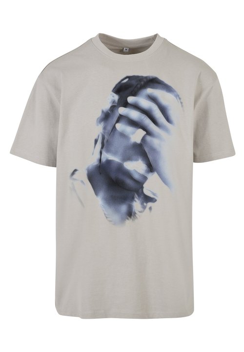 Upscale by Mister Tee ATTACK PLAYER - T-shirt med print - white/vit ...