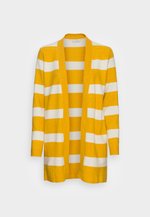 Re.draft STRIPED CARDIGAN - Strickjacke - honey comb/gelb - Zalando.de