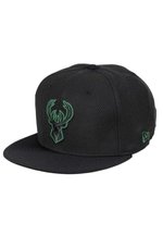 New Era MILWAUKEE BUCKS NBA DIAMOND PRENE - Cap - schwarz - Zalando.de