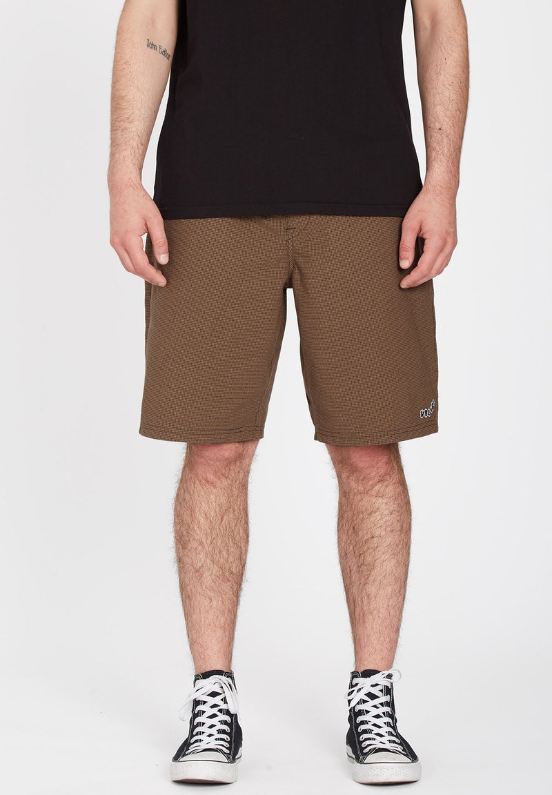 Volcom WALK OUTER SPACED - Shorts - rubber/braun - Zalando.at